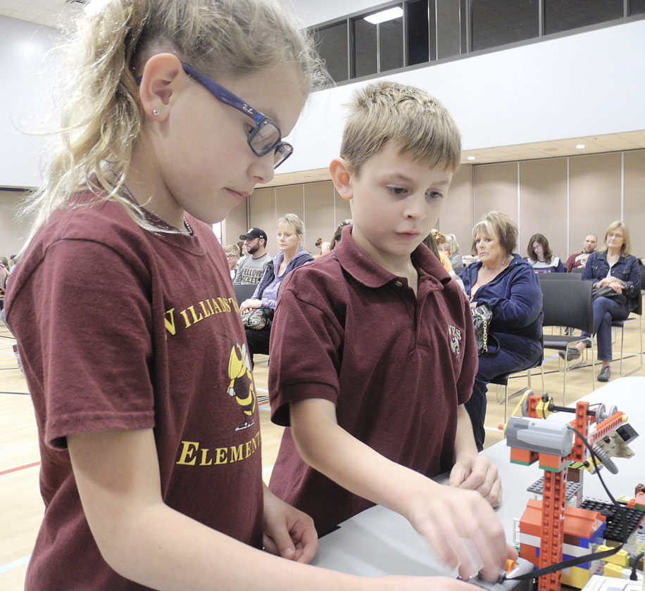 Young students demonstrate robotics skills at First Lego League at West ...